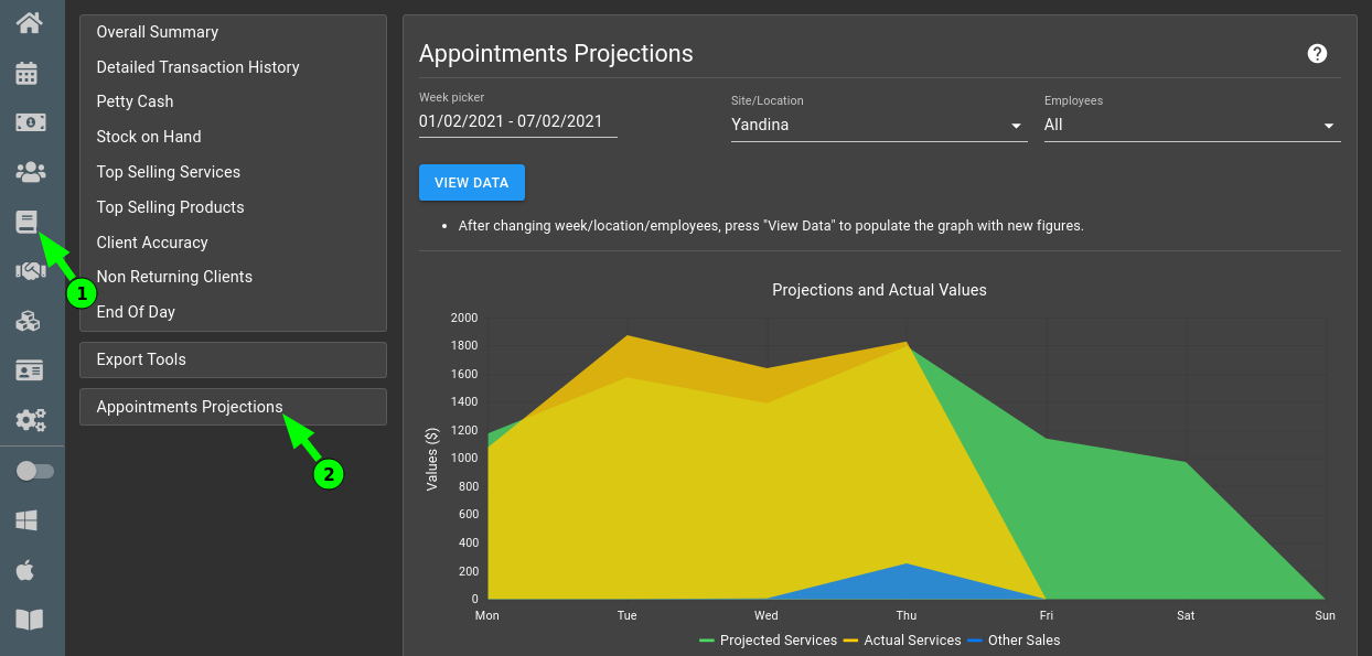 How To See Your Projected Income In Client Diary – Client Diary