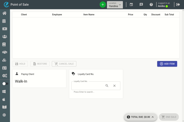 How to Create / Redeem a Voucher at POS – Client Diary