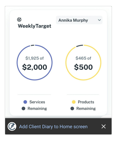 How to add Shortcuts to Client Diary – Client Diary