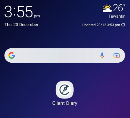 How to add Shortcuts to Client Diary – Client Diary