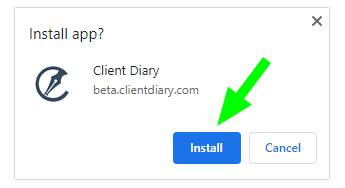 How to add Shortcuts to Client Diary – Client Diary