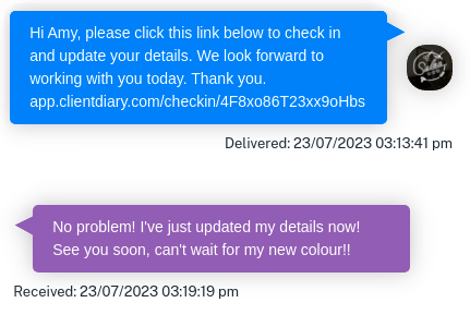 Client Management – Client Diary