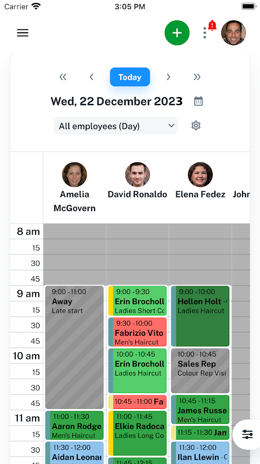 Employee Management – Client Diary