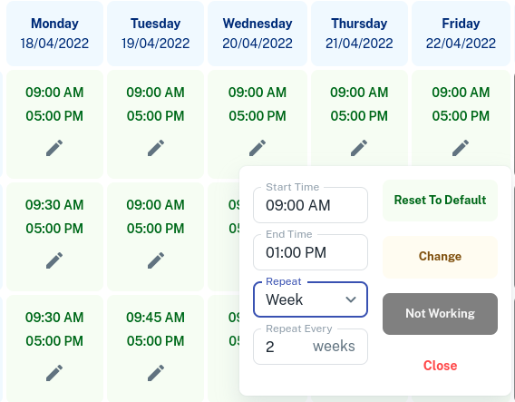 Employee Management – Client Diary