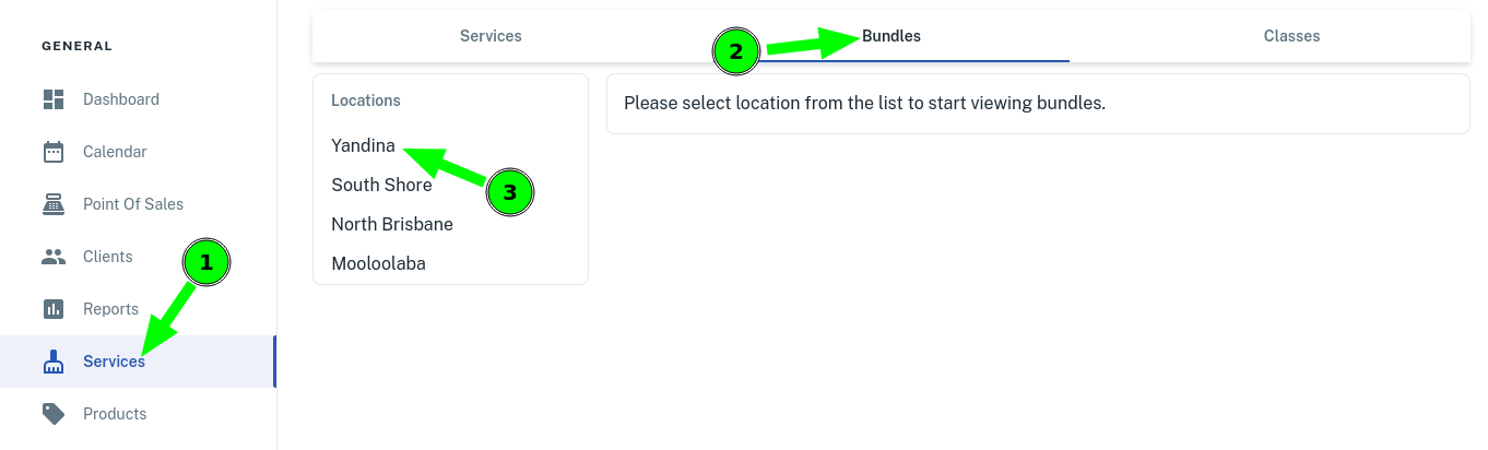 Creating a Service Bundle – Client Diary