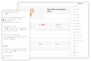 Forms Overview – Client Diary